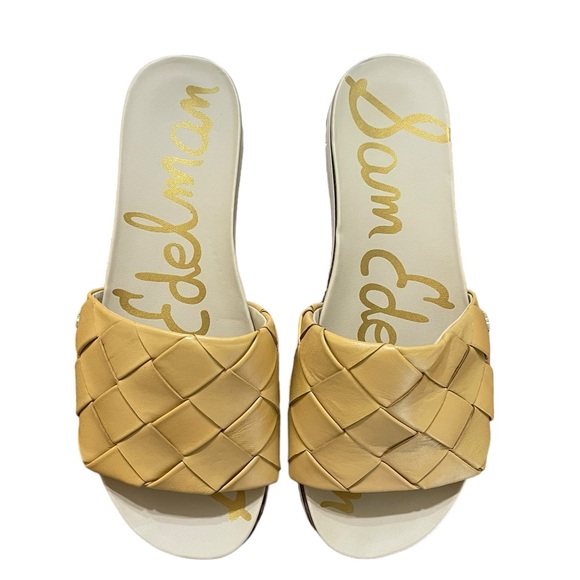 Sam Edelman | Shoes | Sam Edelman Adalay Woven Slide Platform Flat ...